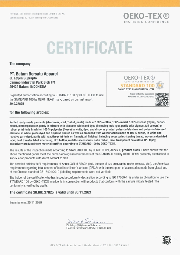 QUALITY ASSURANCE - Ghim Li Global Pte Ltd